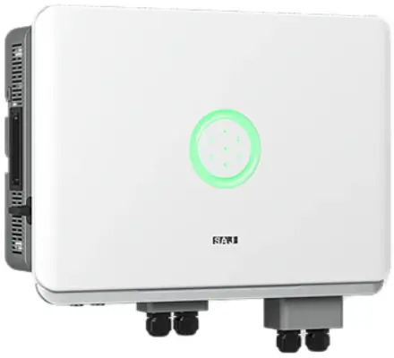 A SAJ LED kódok az inverter működési paramétereit mutatják.